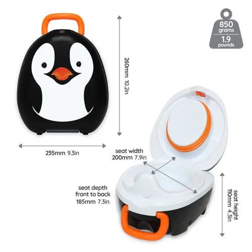 MY CARRY POTTY Travel Potty - Penguin