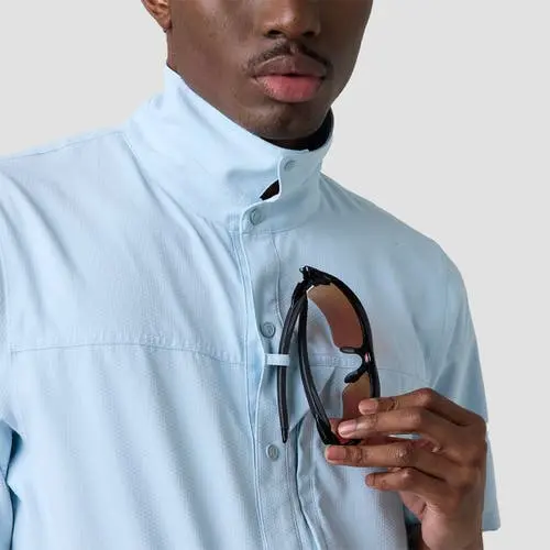 BACKCOUNTRY Tahoe Woven Short-sleeve Snap-up Shirt - Skyride
