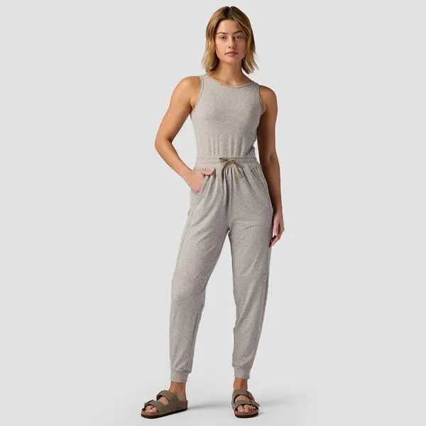 BACKCOUNTRY Destination Everywhere Jumpsuit - Goat Grey