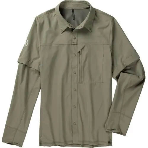 BACKCOUNTRY Tahoe Woven Convertible Snap-up Shirt - Fallen Rock