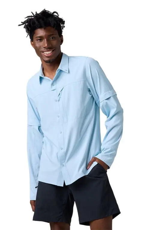 BACKCOUNTRY Tahoe Woven Convertible Snap-up Shirt - Skyride