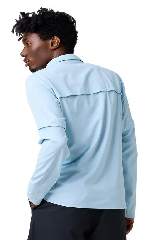 BACKCOUNTRY Tahoe Woven Convertible Snap-up Shirt - Skyride