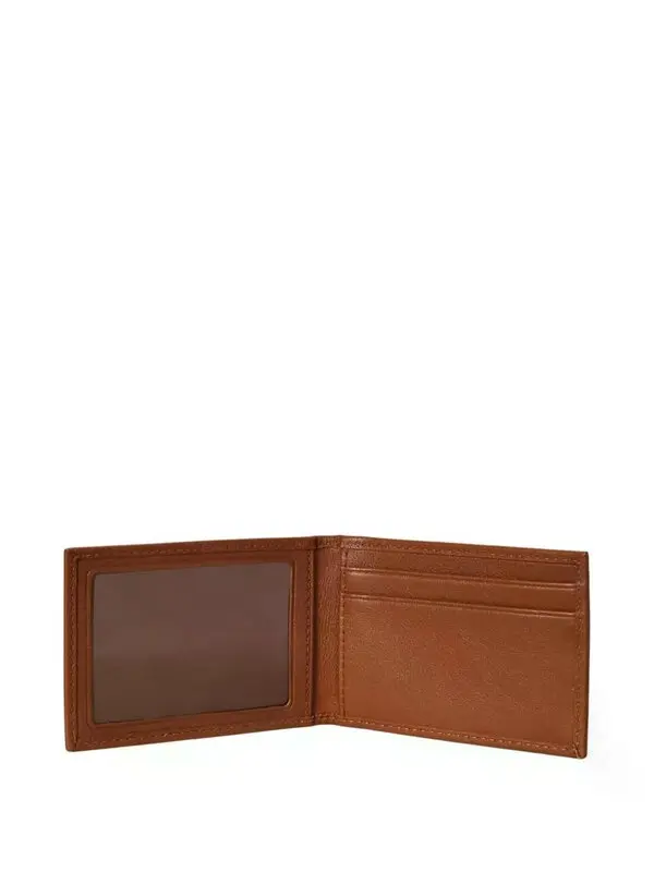 Polo Ralph Lauren Medium Leather Bifold Wallet - Brown