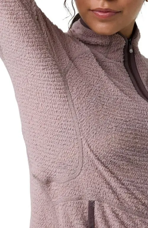 BACKCOUNTRY Highliner Primaloft Air-perm Fleece 1/4-zip - Bark