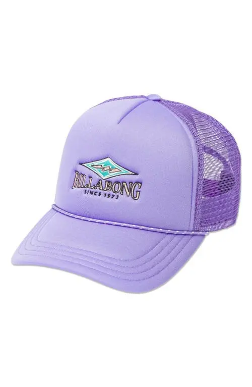 BILLABONG Trucker Hat - Purple Ash