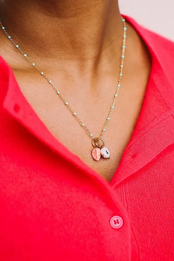 TWENTY TWO WEST Seasonal Charm - Peach