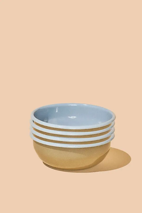 THE GET OUT Enamelware Bowl Set - Moss
