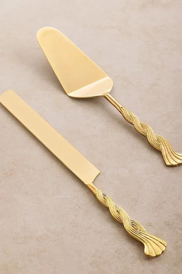 GAURI KOHLI Santiago Cake Servers