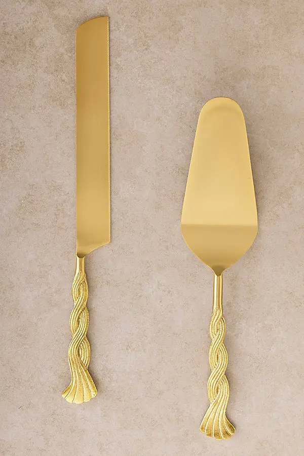 GAURI KOHLI Santiago Cake Servers