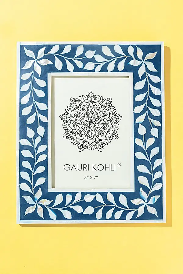 GAURI KOHLI Jodhpur Picture Frame - Blue