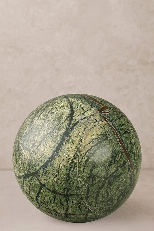 GAURI KOHLI Forest Decorative Sphere Object - Moss Green