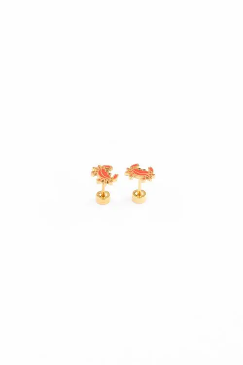 PIP POP Crab Stud Earrings