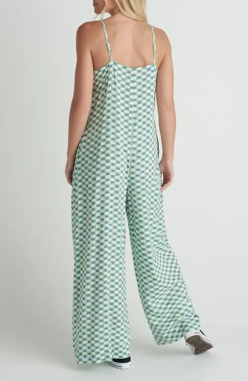 Hurley Venice Check Jumpsuit
