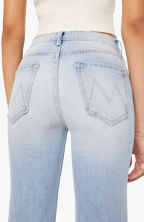 MOTHER The Kick It Ankle Flare Jeans - Go Long