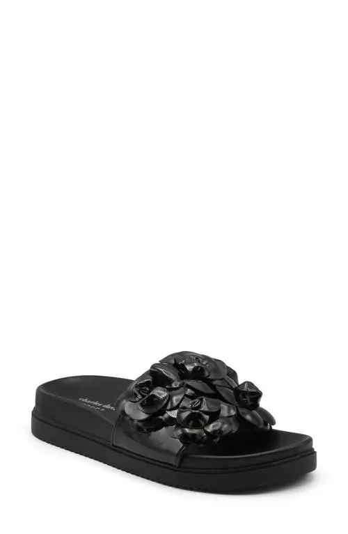 Charles By Charles David Phoetic Flatform Slide Sandal - Black