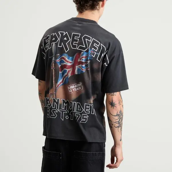 REPRESENT Iron Maiden Steed T-shirt