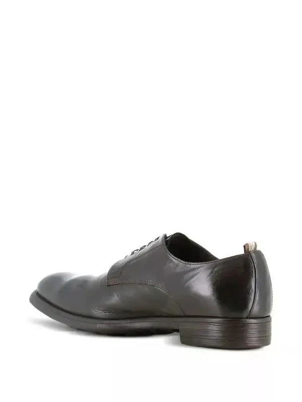 Officine Creative Leather Lace-up Derby Shoes - Brown