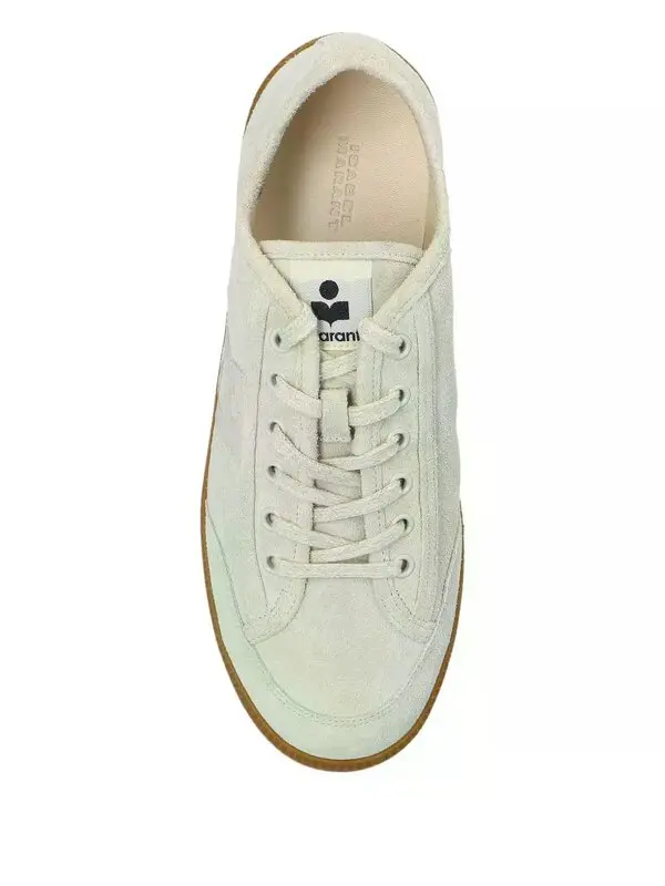 Isabel Marant Étoile Suede Lace-up Sneakers - Neutrals
