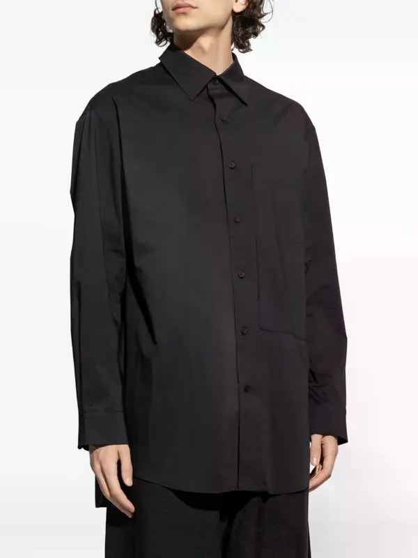Y3 Button-fastening Shirt - Black