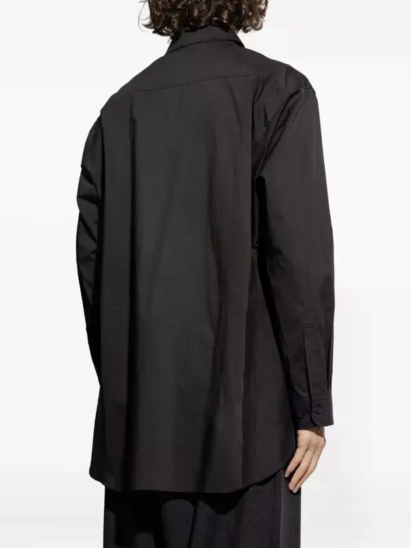 Y3 Button-fastening Shirt - Black