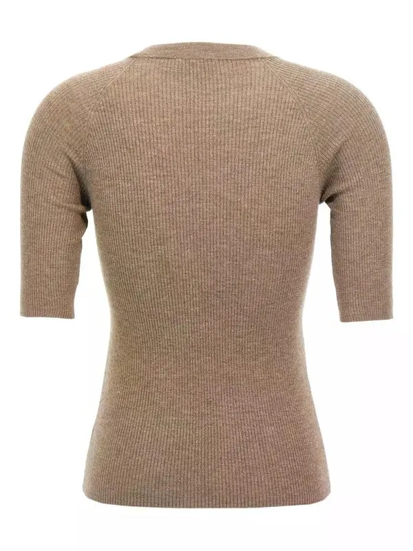 Brunello Cucinelli Ribbed Cashmere Sweater