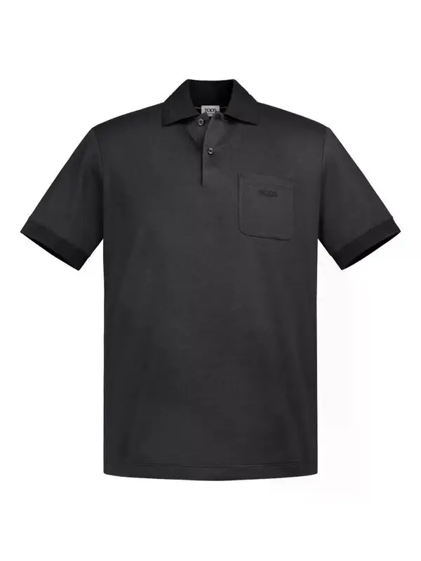 TOD'S Pocket-embroidered Polo Shirt