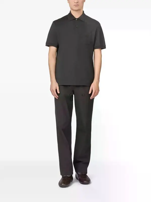 TOD'S Pocket-embroidered Polo Shirt
