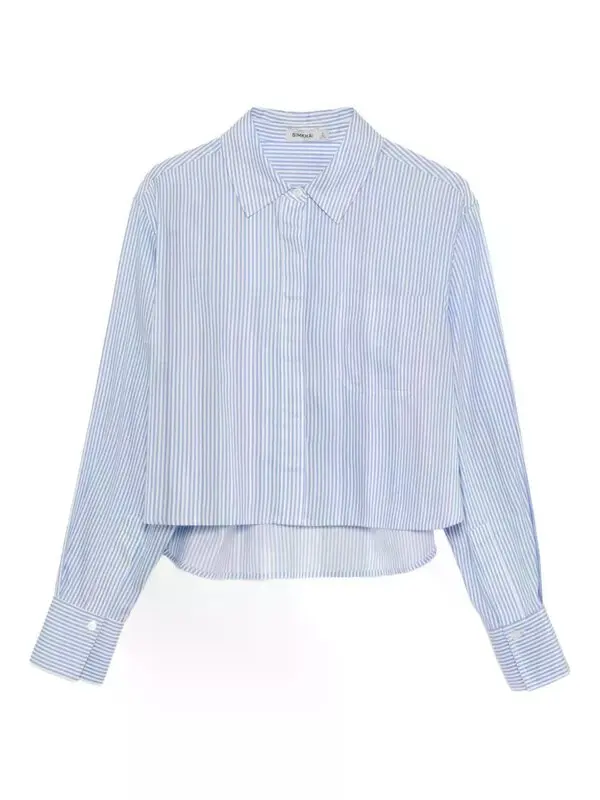 Simkhai Striped Cotton Shirt