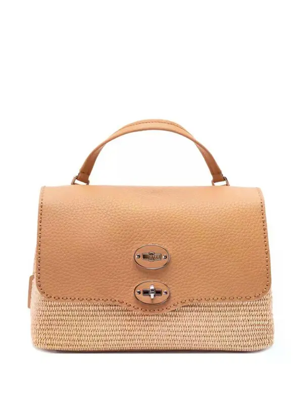 ZANELLATO Postina Leather Shoulder Bag - Neutrals