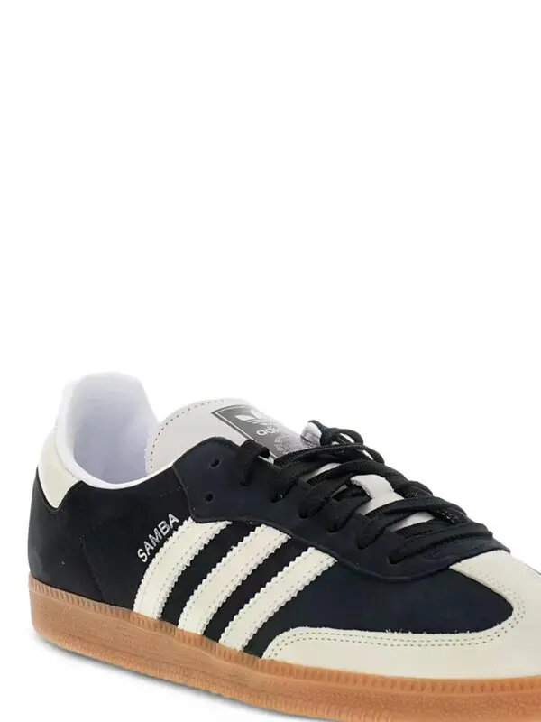 Adidas Samba Leather Sneakers - Black