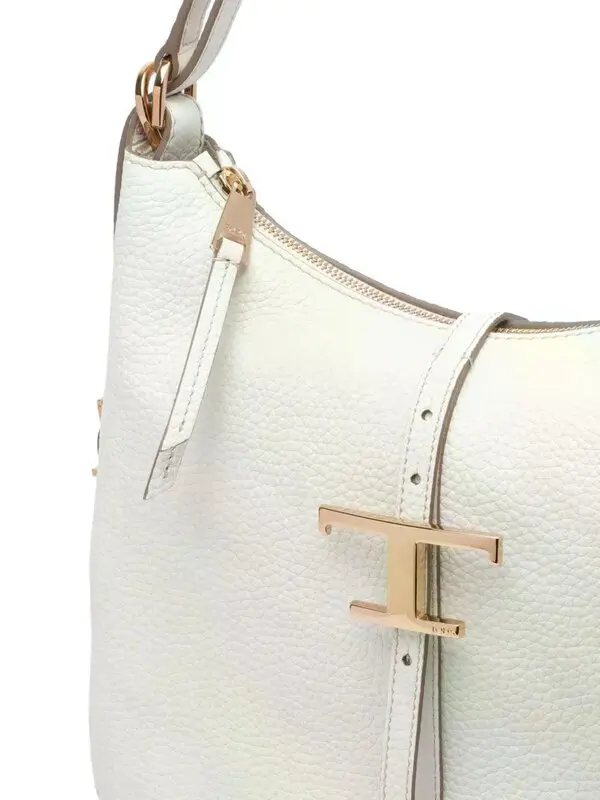 TOD'S T-timeless Zip Shoulder Bag - White