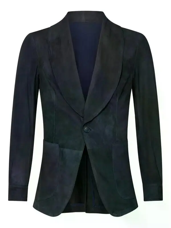 FRANZESE COLLECTION Shawl-collar Patch-pocket Blazer
