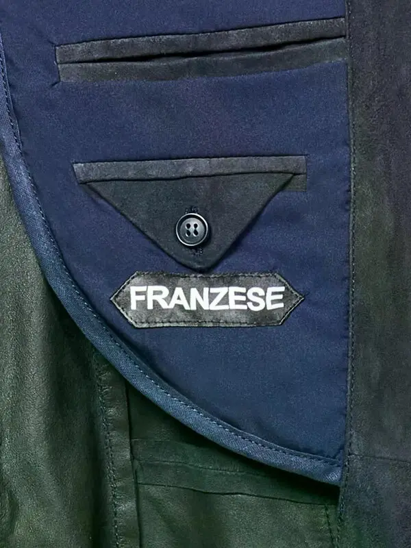 FRANZESE COLLECTION Shawl-collar Patch-pocket Blazer
