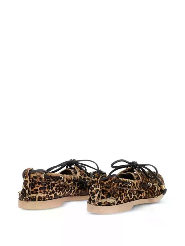 GOLDEN GOOSE Cruise Leather Derby Shoes - Brown