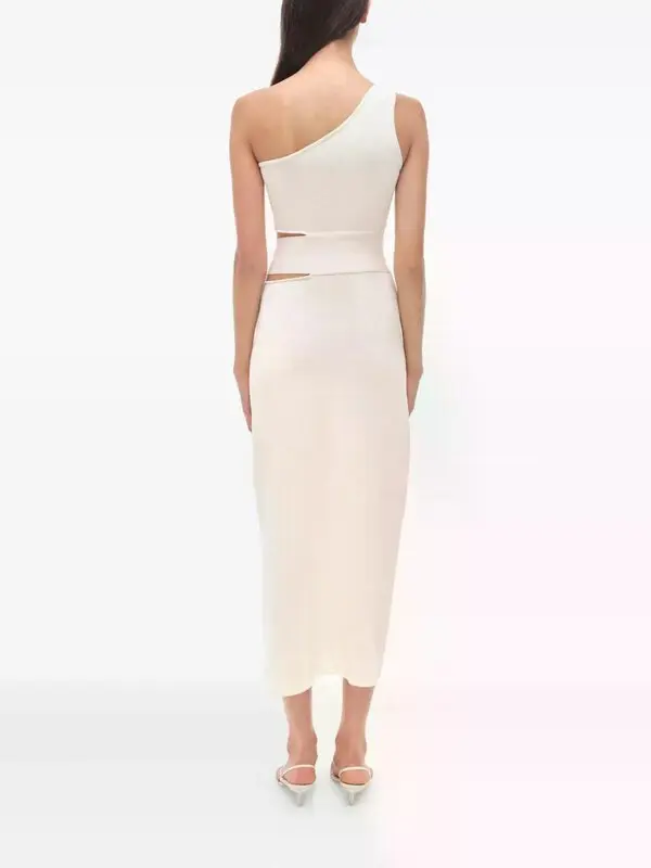 Simkhai Aurelia One-shoulder Midi Dress
