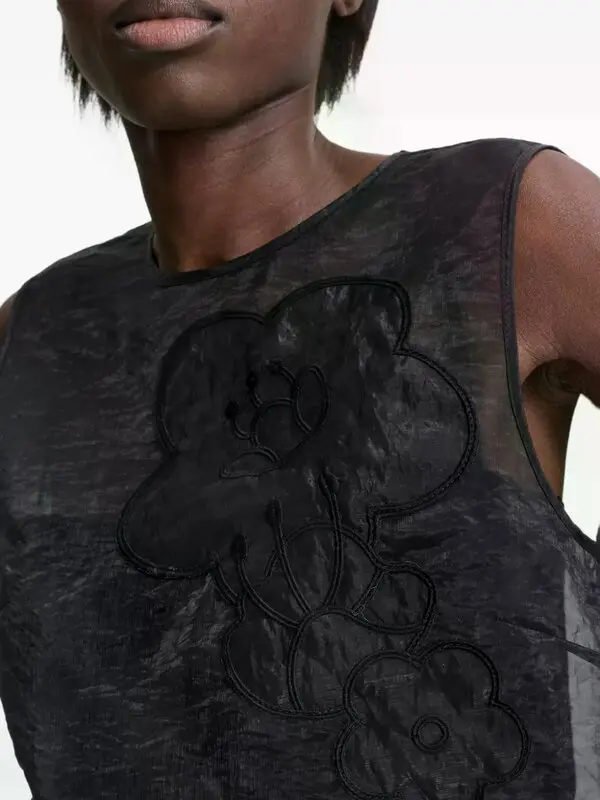 Cecilie Bahnsen Alba Flower-embellished Top