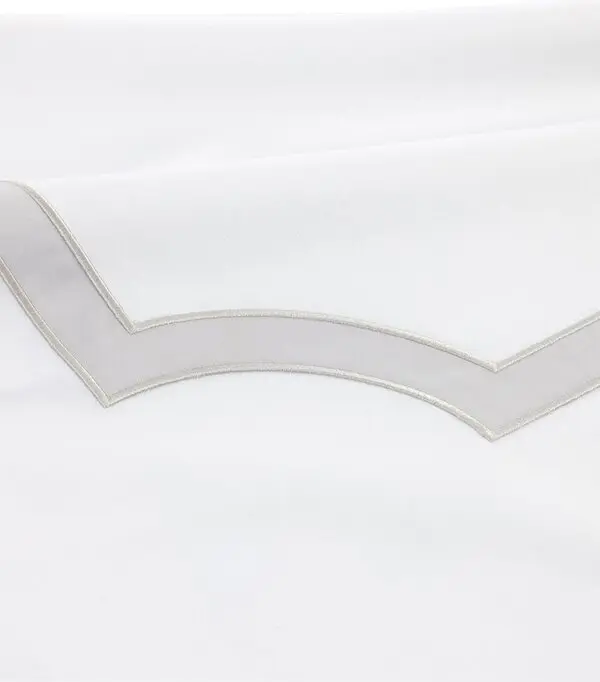 YVES DELORME COUTURE Haussmann Brume Flat Sheet