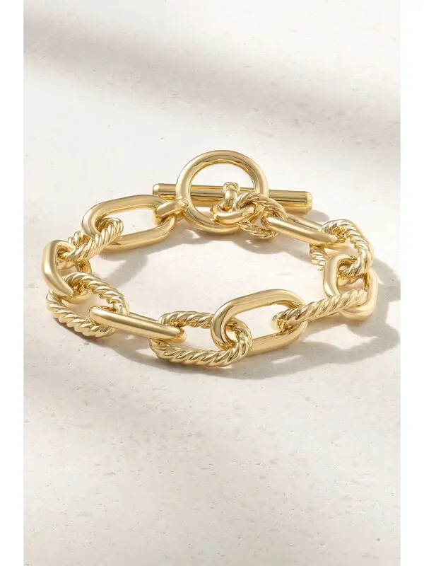 David Yurman Madison 18-karat Link Bracelet - Gold
