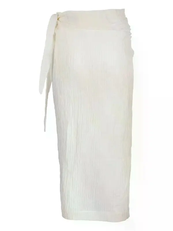HAMOULET Vega Embellished Midi Wrap Skirt