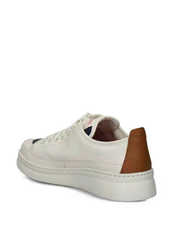 Camper Leather Panelled Lace-up Sneakers - Brown