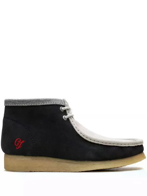 Clarks Wallabee Suede Boots - Blue