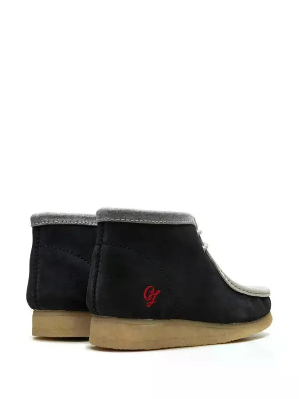 Clarks Wallabee Suede Boots - Blue