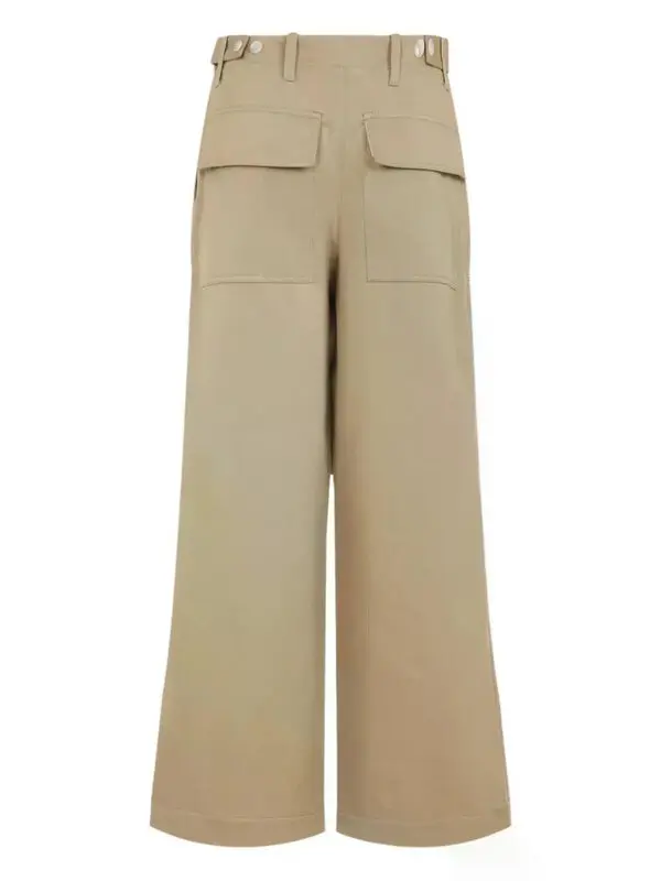 Marni Rose-embroidered Pocket Trousers