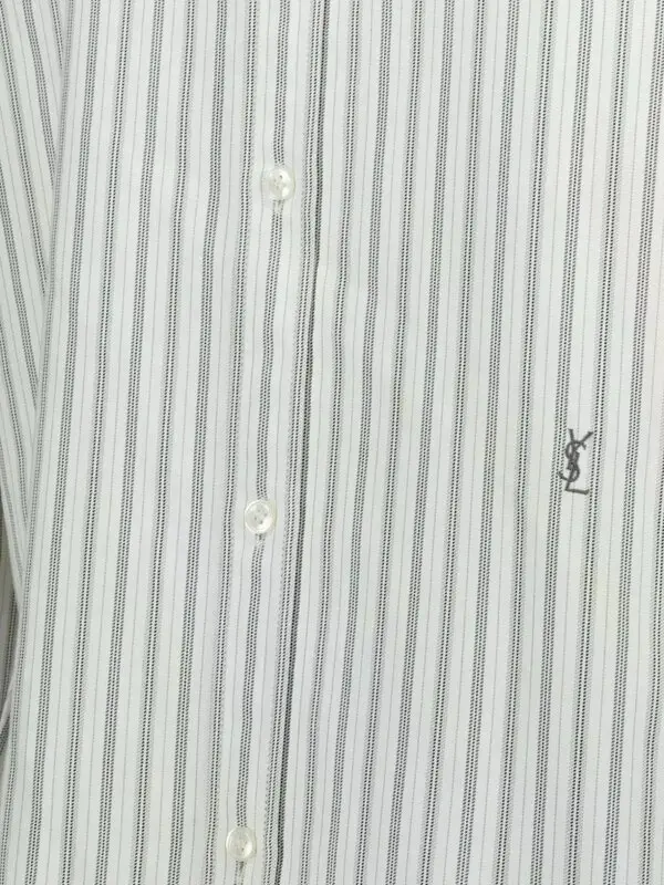 Saint Laurent Striped Cotton Shirt