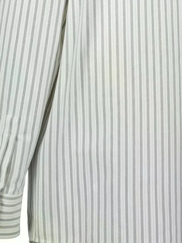 Saint Laurent Striped Cotton Shirt