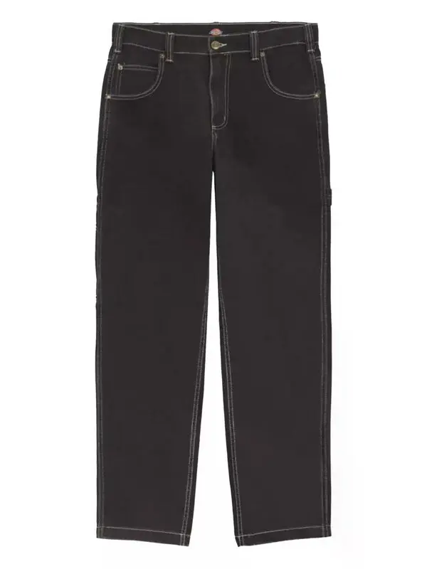 Dickies Contrast-stitch Straight Leg Jeans