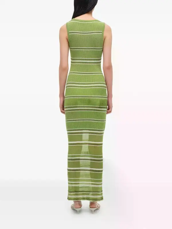 Simkhai Mariana Striped Knit Maxi Dress