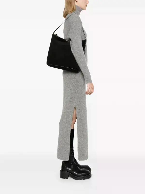 A.p.c. Vera Zip Shoulder Bag - Black