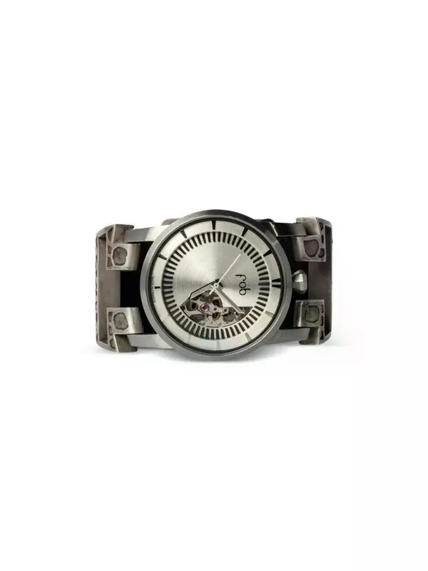 PARTS OF FOUR Oblivion Pavé 44mm Timepiece - Silver