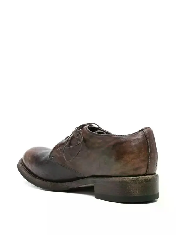 SHOTO Leather Derby Shoes